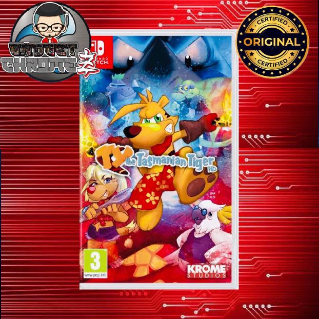 BRANDNEW | Ty The Tasmanian Tiger HD | Nintendo Switch, Video Gaming ...