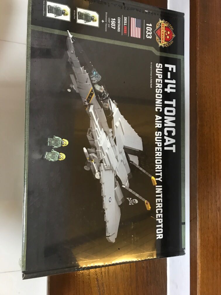 Brickmania F-14 Tomcat Supersonic Air Superiority Interceptor, Hobbies ...