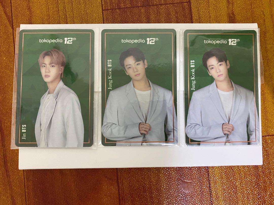 BTS Jin Jungkook x Tokopedia NAMJOON JIN SUGA JHOPE JIMIN V JUNGKOOK ...