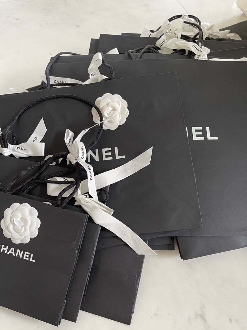 Clearance Sale! Authentic Chanel Paper Bag, Luxury, Bags & Wallets on ...
