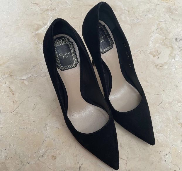 Christian dior heels, Fesyen Wanita, Sepatu di Carousell