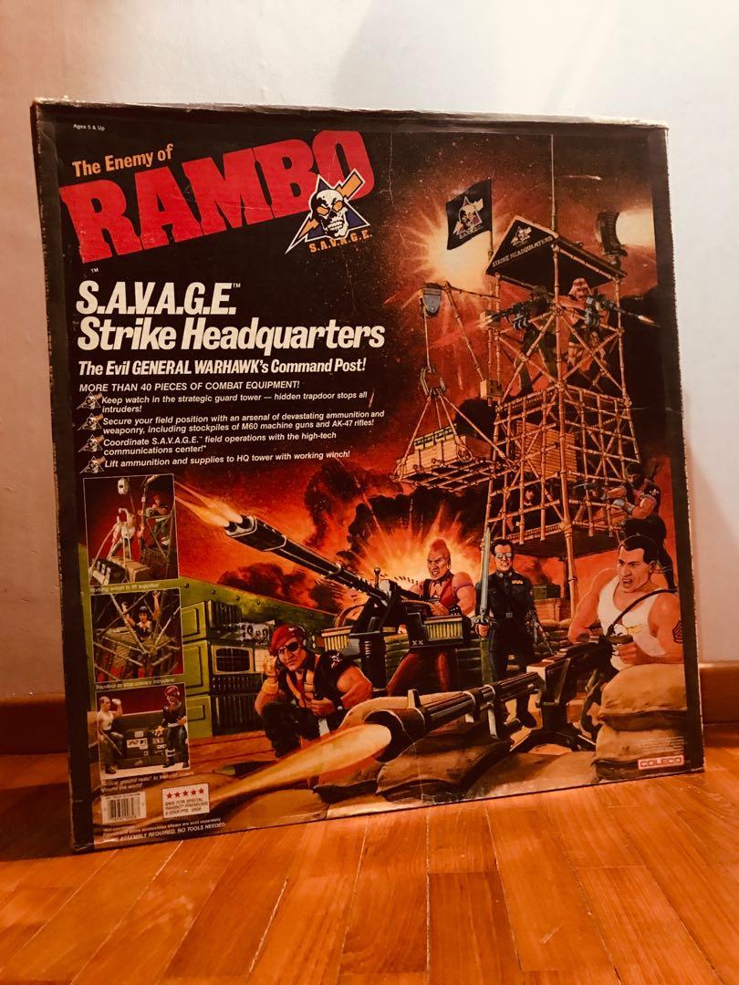 Coleco Rambo S.A.V.A.G.E headquarters NEW UNOPEN, Hobbies & Toys ...