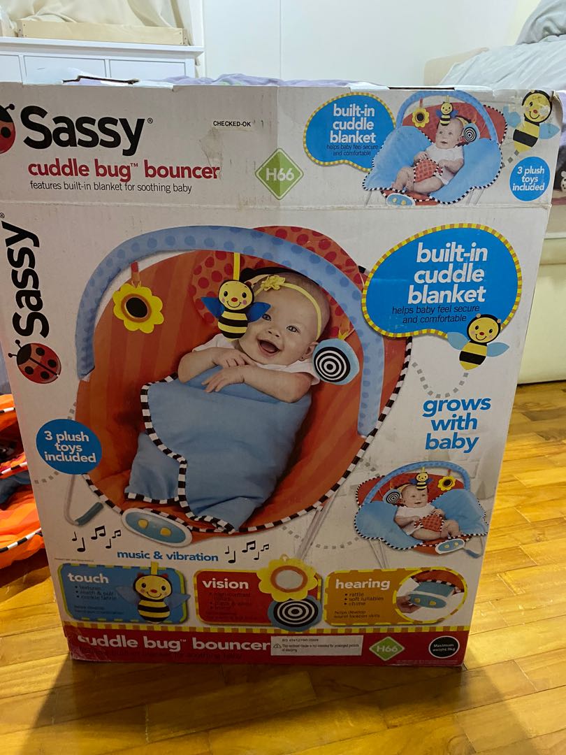 Cuddle Bug Bouncer, Babies & Kids, Infant Playtime on Carousell