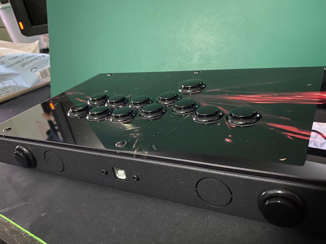 Custom Hitbox Fightstick Arcade Stick (Sanwa Buttons) PC, Video Gaming ...
