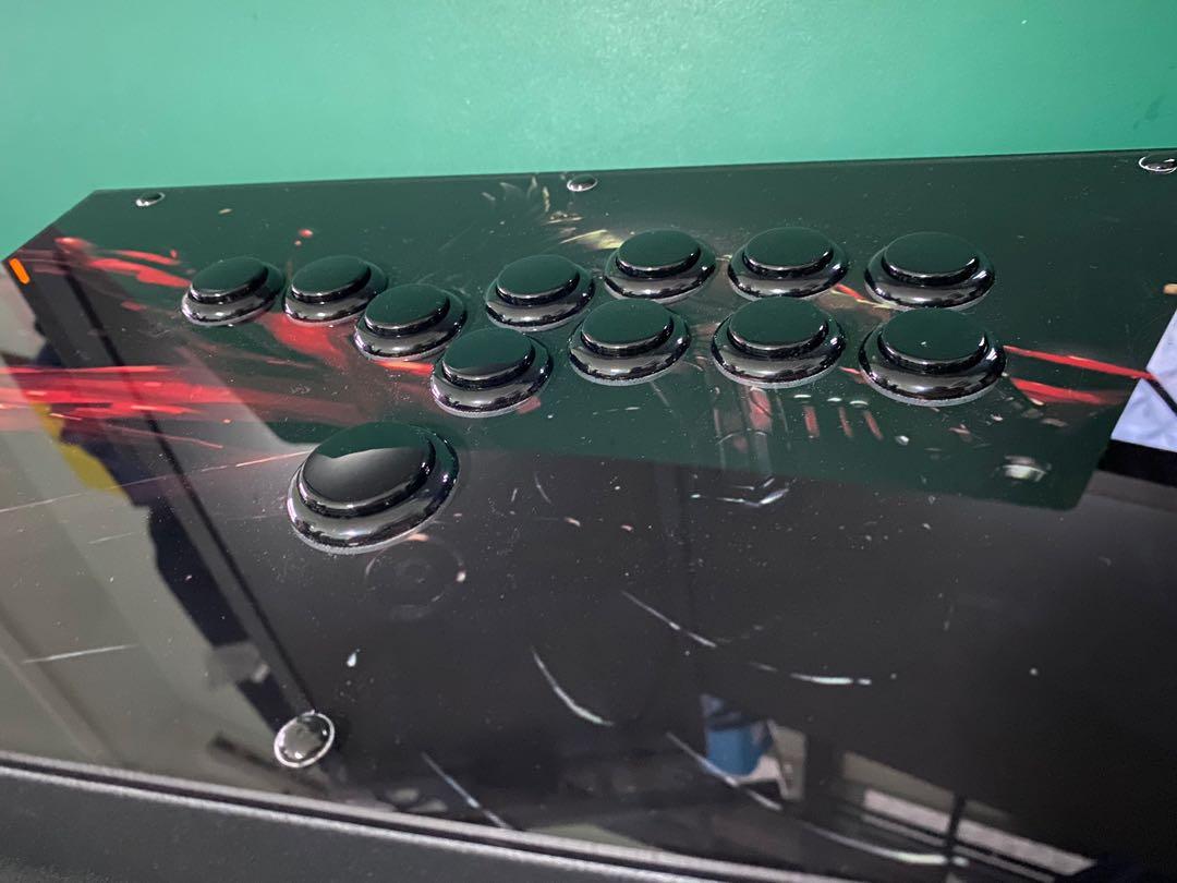 Custom Hitbox Fightstick Arcade Stick (Sanwa Buttons) PC, Video Gaming ...