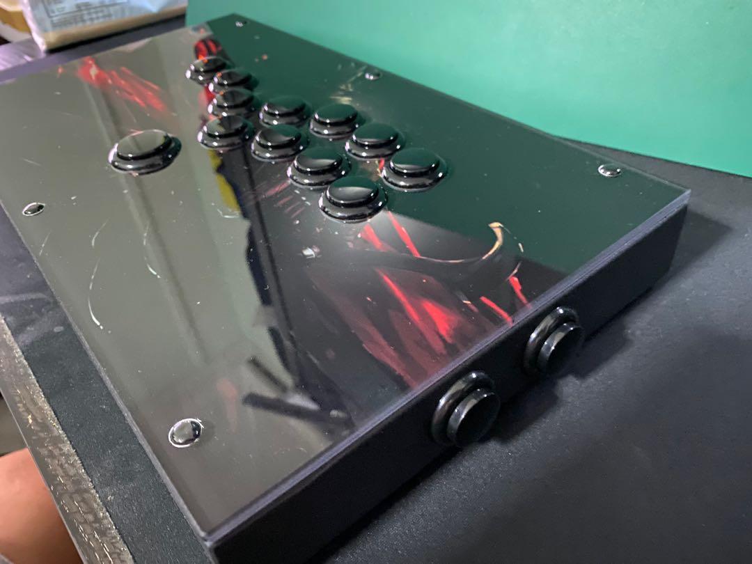 Custom Hitbox Fightstick Arcade Stick (Sanwa Buttons) PC, Video Gaming ...