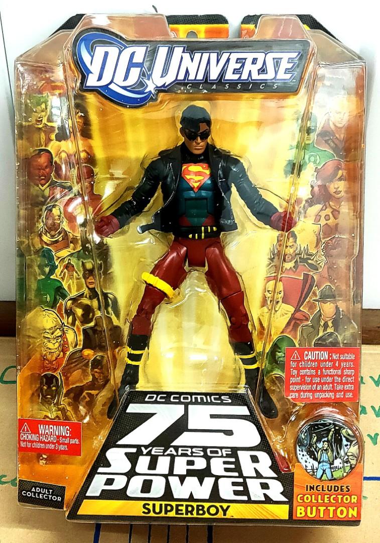 DCU Classics Wildcat, Atom, Amazo, Mary Batson, Superboy, Donna Troy ...