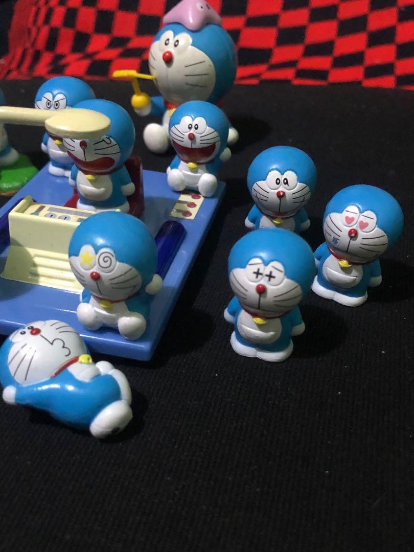 Doreamon time machine and figures collectible vinyl toy set, Hobbies ...