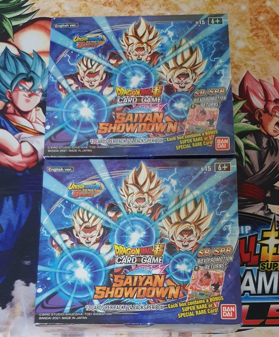 Dragonball Super Booster Box Saiyan Showdown, Hobbies & Toys, Toys ...