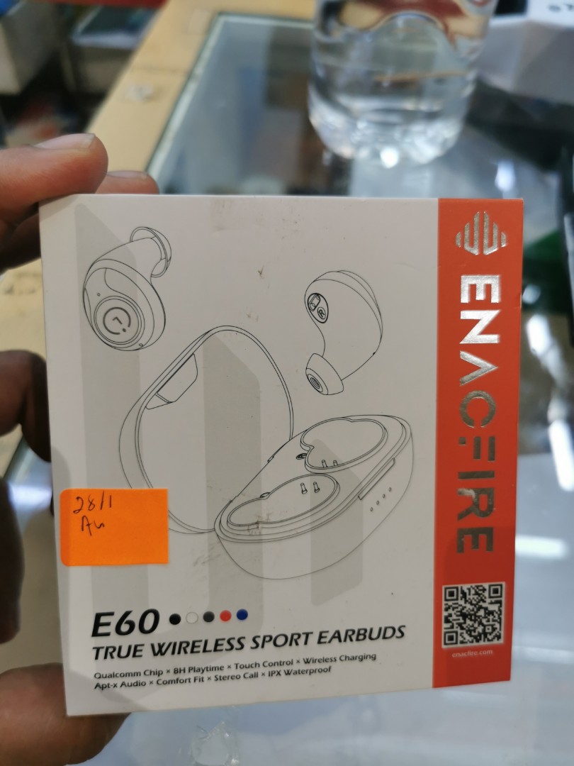 ENACFIRE E60 Sport True Wireless Earbuds, Audio, Earphones on Carousell
