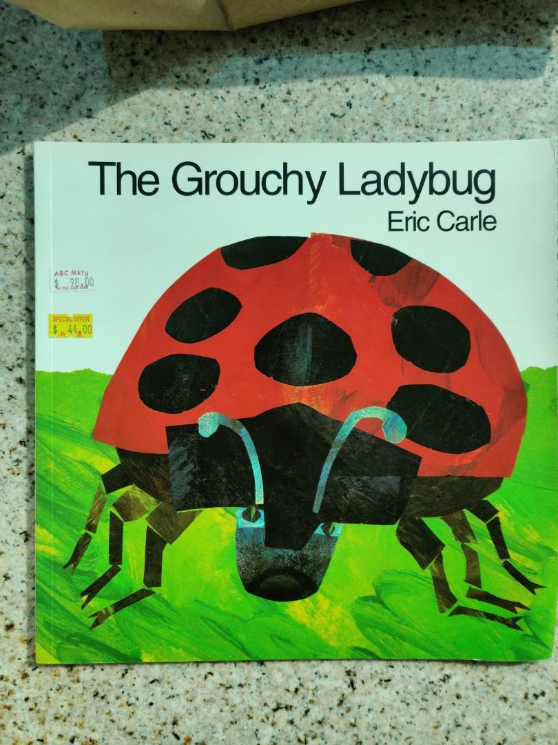 Eric Carle The grouchy ladybug, 興趣及遊戲, 書本 & 文具, 小朋友書 - Carousell