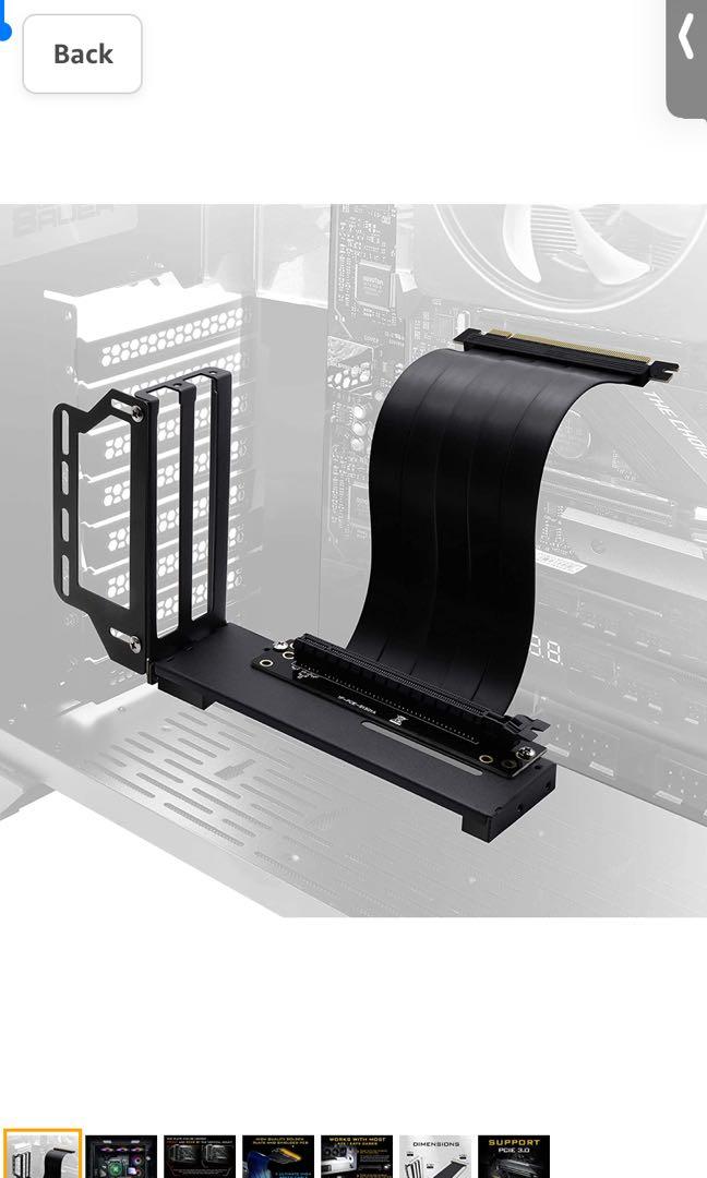 EZDIY-FAB Vertical Graphics Card Holder Bracket,GPU Mount,Video Card ...