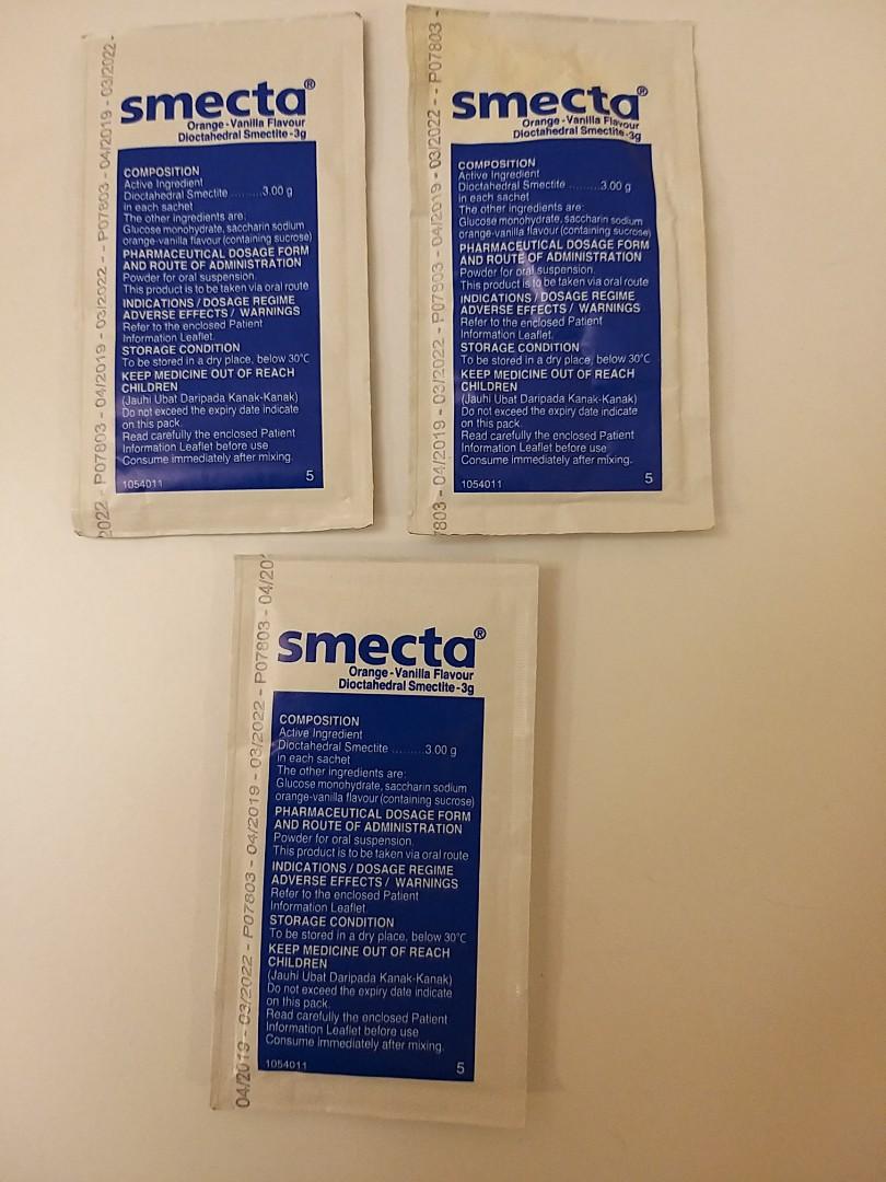 Free gift - France Smecta Antidiarrheal Powder, Food & Drinks, Local ...