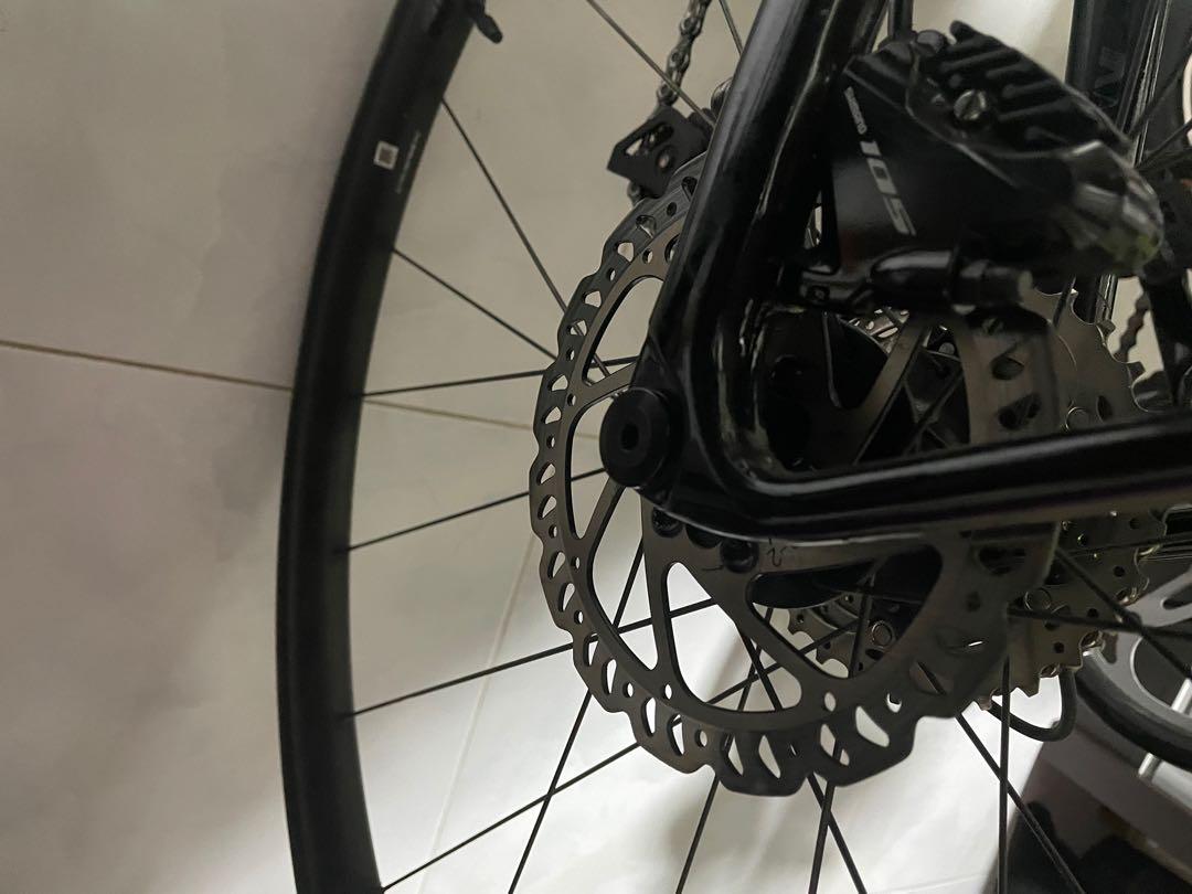 Giant PR-2 Disc wheelset, Sports Equipment, Bicycles & Parts, Bicycles ...