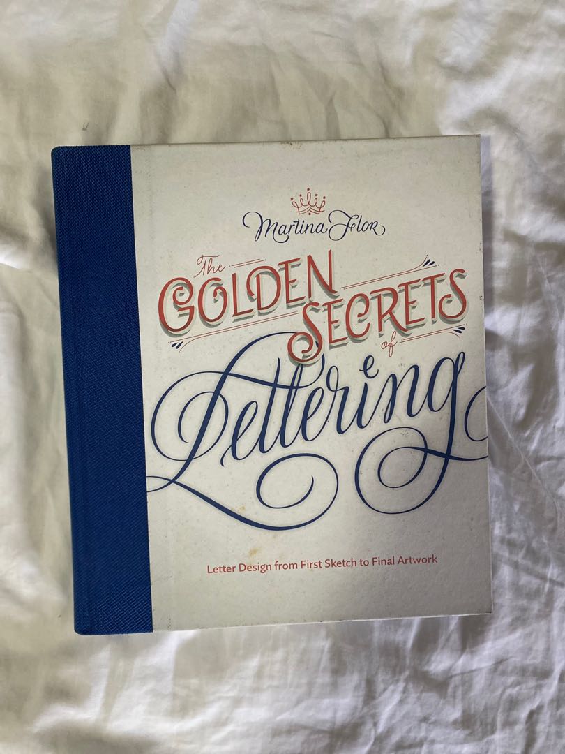 golden secrets to lettering by martina flor, Hobbies & Toys, Books ...
