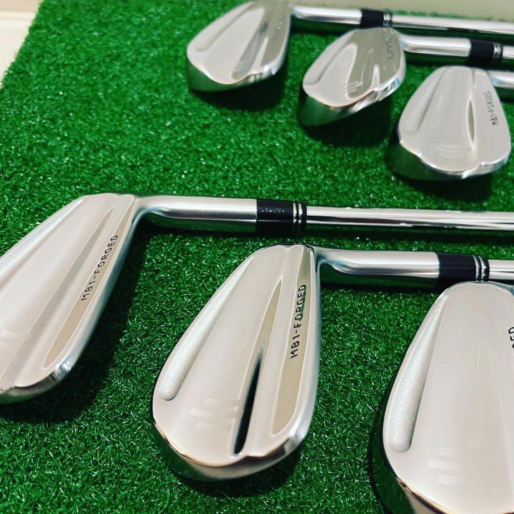 Grindworks MB1 Forged Golf Irons set (4-P) Muscle Back Design + NS Pro 950 GH Regular Flex (open ...