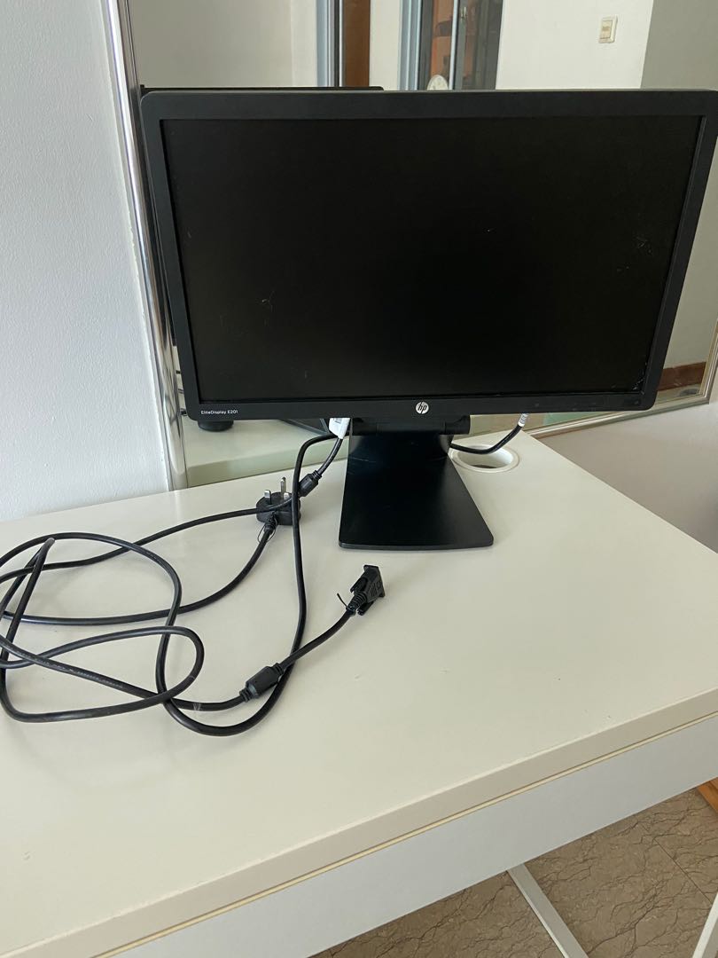HP EliteDisplay E201, Computers & Tech, Parts & Accessories, Monitor ...