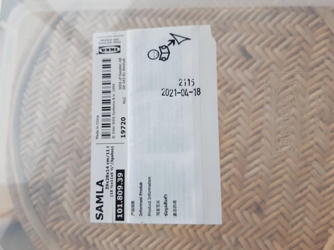 Ikea transparent box, Furniture & Home Living, Home Improvement ...