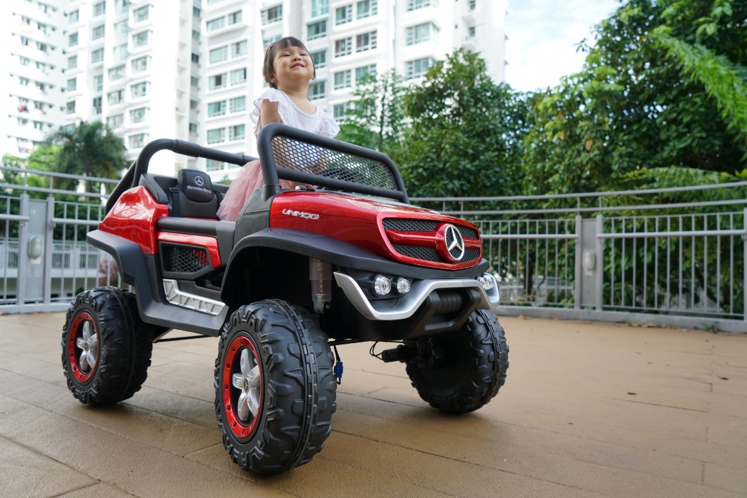 Imported high quality 4x4 Mercedes 2 seater motorised car with remote ...