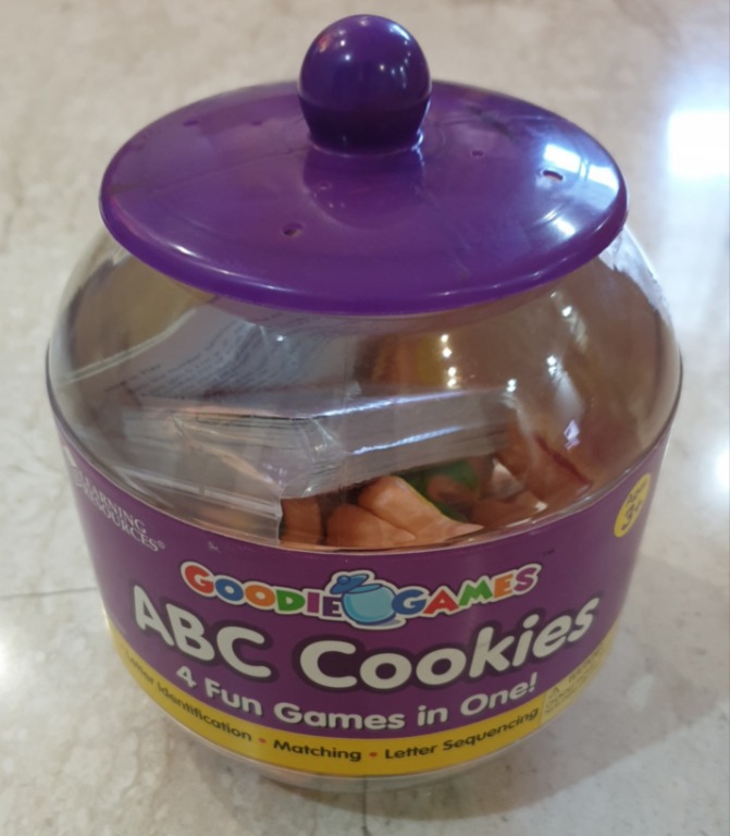 Learning Resources LER1183 Goodie Games ABC Cookies,89 Pieces,Multi-Color, Hobbies & Toys, Toys ...