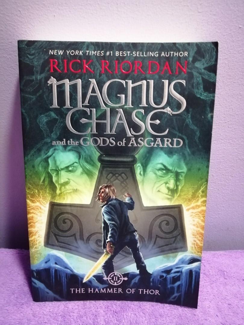 Magnus Chase and the Gods of Asgard trilogy by Rick Riordan, Hobbies ...