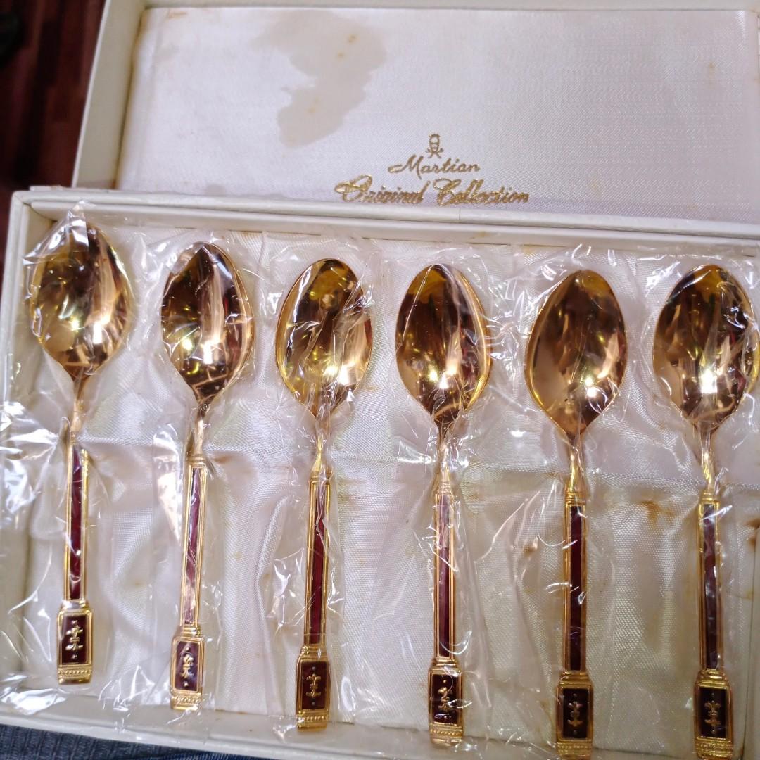 Martian Original Collection Teaspoons, Furniture & Home Living ...