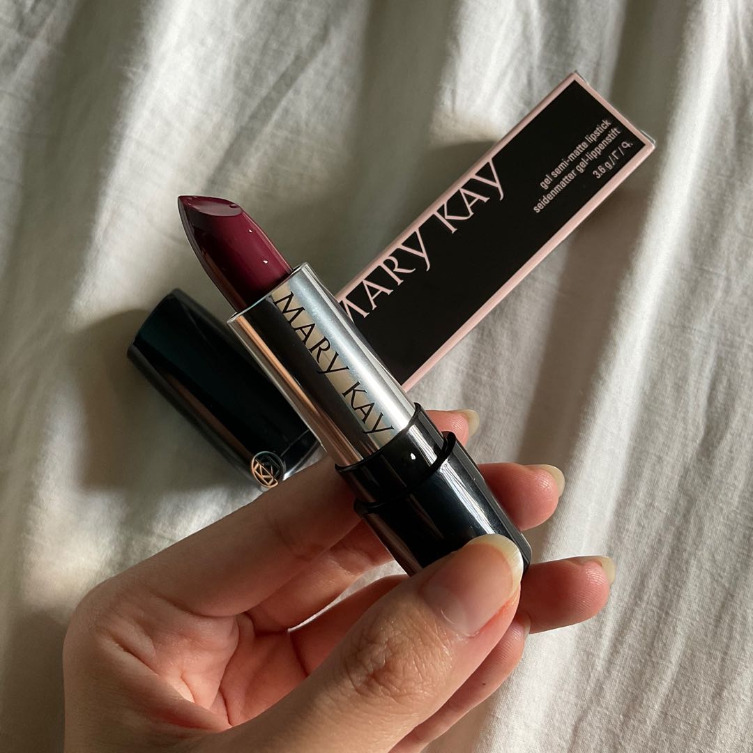 Mary Kay Gel Sami-Matte Lipstick: Berry Famous, Beauty & Personal Care ...