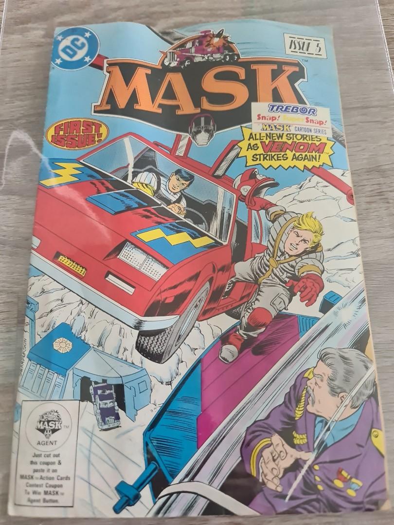 M.A.S.K comic 1986 1st Issue. Rare., Hobbies & Toys, Memorabilia ...
