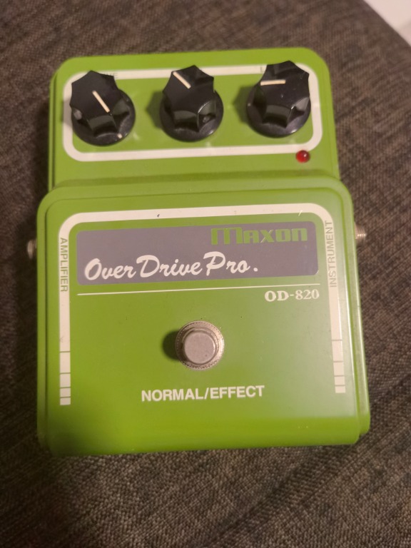 Maxon OD-820 Overdrive Pro, Hobbies & Toys, Music & Media, Musical ...