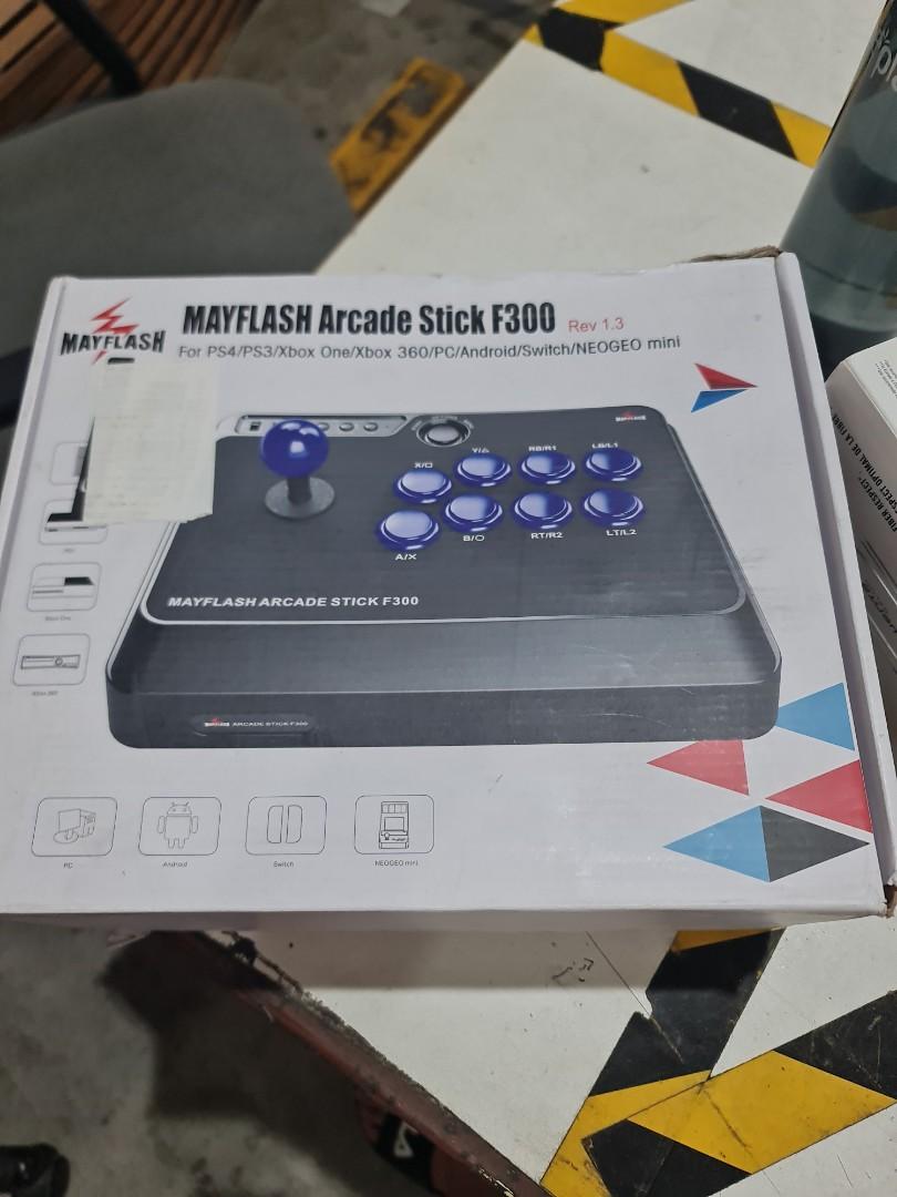 Mayflash arcade stick F300, Video Gaming, Gaming Accessories ...