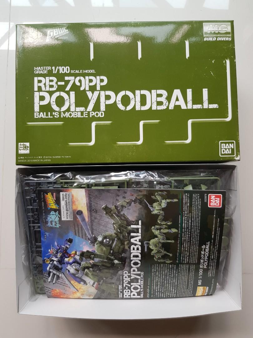 MG PBandai Polypod Ball, Hobbies & Toys, Toys & Games on Carousell