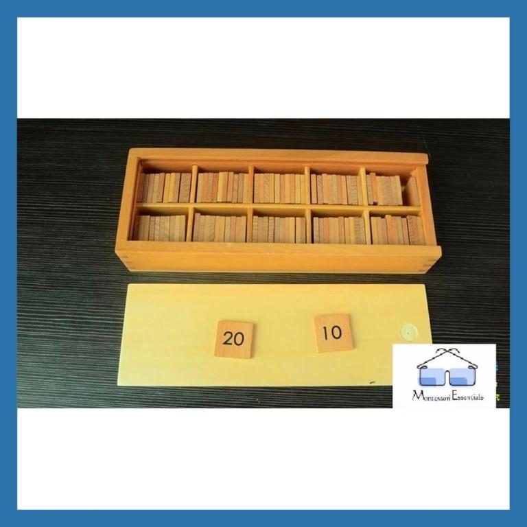 Montessori Hundred Board - Classroom Size (Counting Numbers 1 to 100 ...
