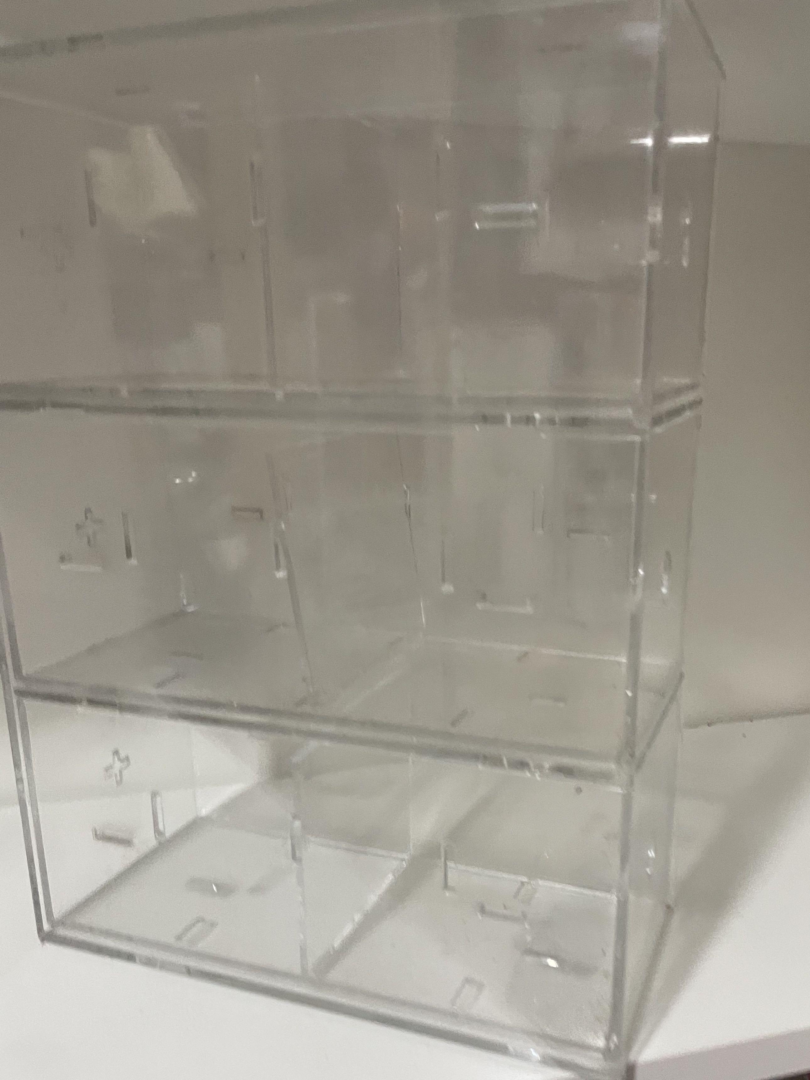 MUJI Acrylic Box 3 Drawers / A4, Furniture & Home Living, Home ...