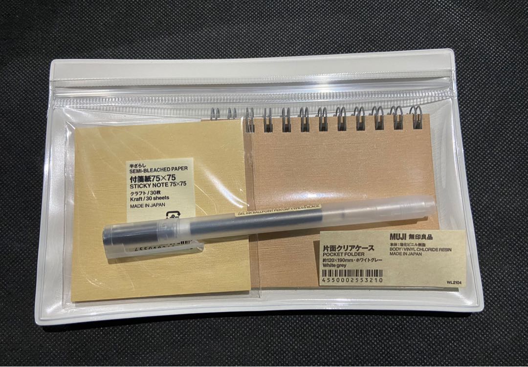 Muji Stationery set 1, Hobbies & Toys, Stationary & Craft, Stationery ...