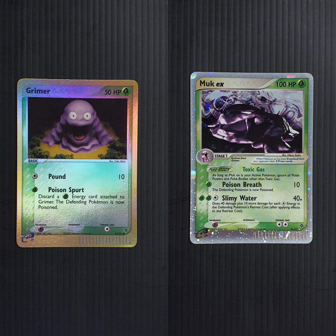 Muk EX 96/97 - Pokemon EX - Dragon, Hobbies & Toys, Toys & Games on ...