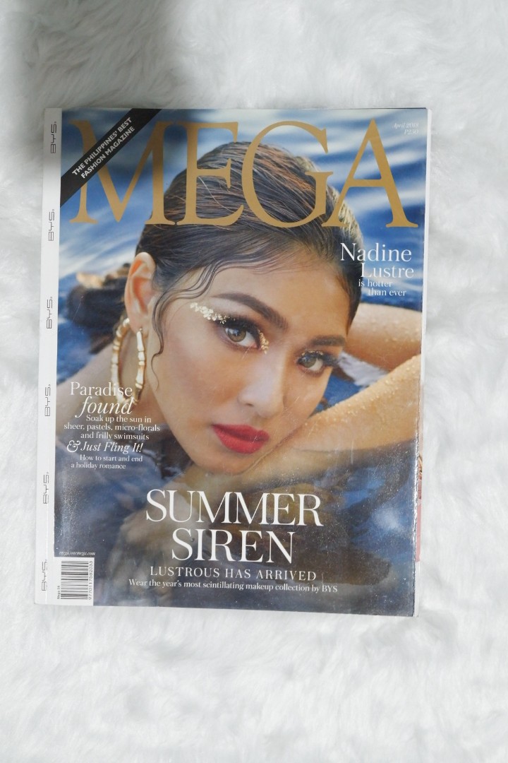 NADINE LUSTRE FOR MEGA, Hobbies & Toys, Books & Magazines, Magazines on ...