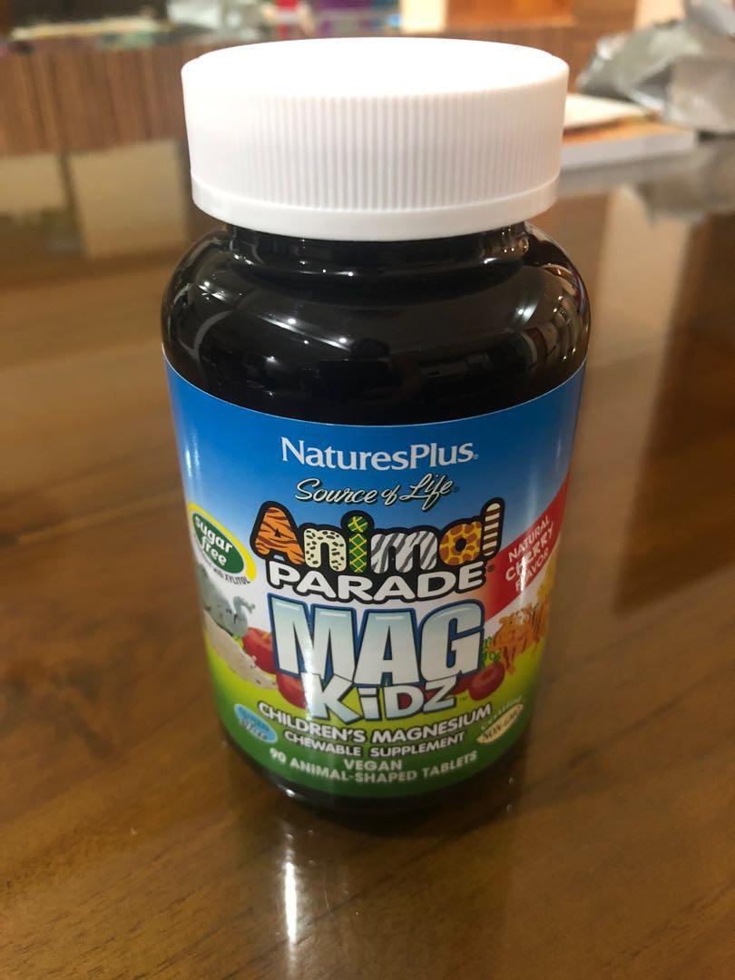 NaturesPlus Animal Parade Mag Kidz - 90 Chewable children kids ...