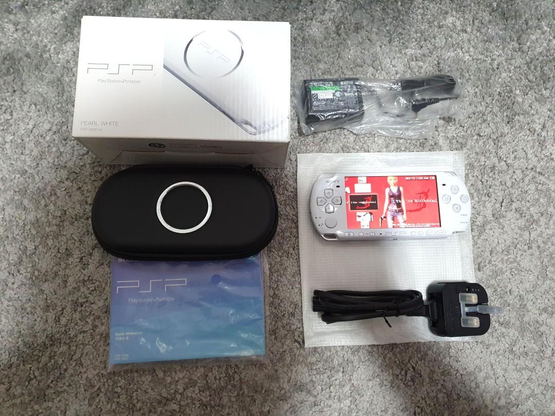 [New] Modded PSP 3000 - Full Bundle Set Offer - (64gb SD card + Case ...