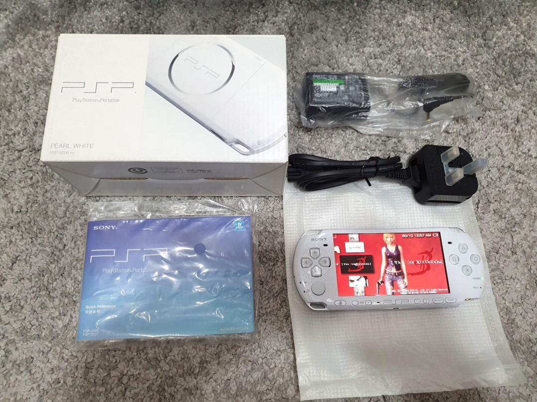 [New] Modded PSP 3000 - Full Bundle Set Offer - (64gb SD card + Case ...