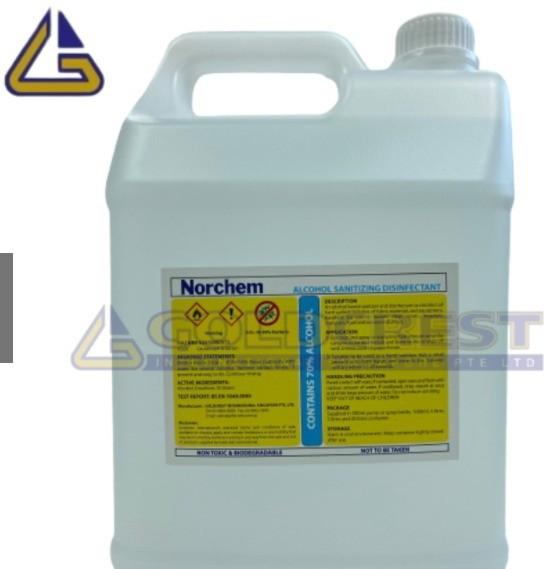 Norchem sanitizer and disinfectant, Furniture & Home Living, Cleaning ...