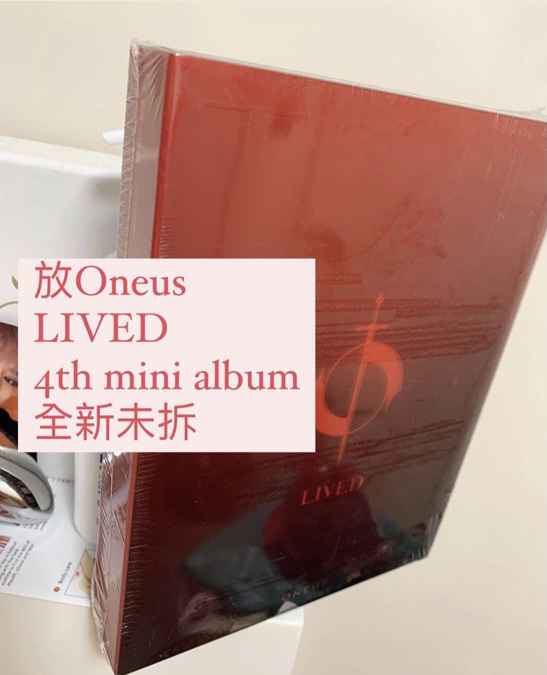 Oneus LIVED 4th mini album, 興趣及遊戲, 古董收藏, 韓流 - Carousell