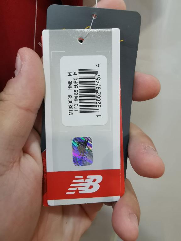 Original New Balance Liverpool FC 2019-2020 Home Kit Mohamed Salah 11 ...
