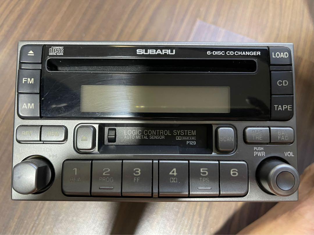 Original Subaru Cassette & CD Player, Audio, Other Audio Equipment on ...