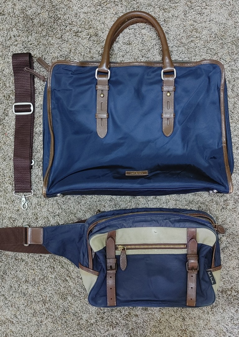 Paul Smith Briefcase and beltbag, Men's Fashion, Bags, Briefcases on ...