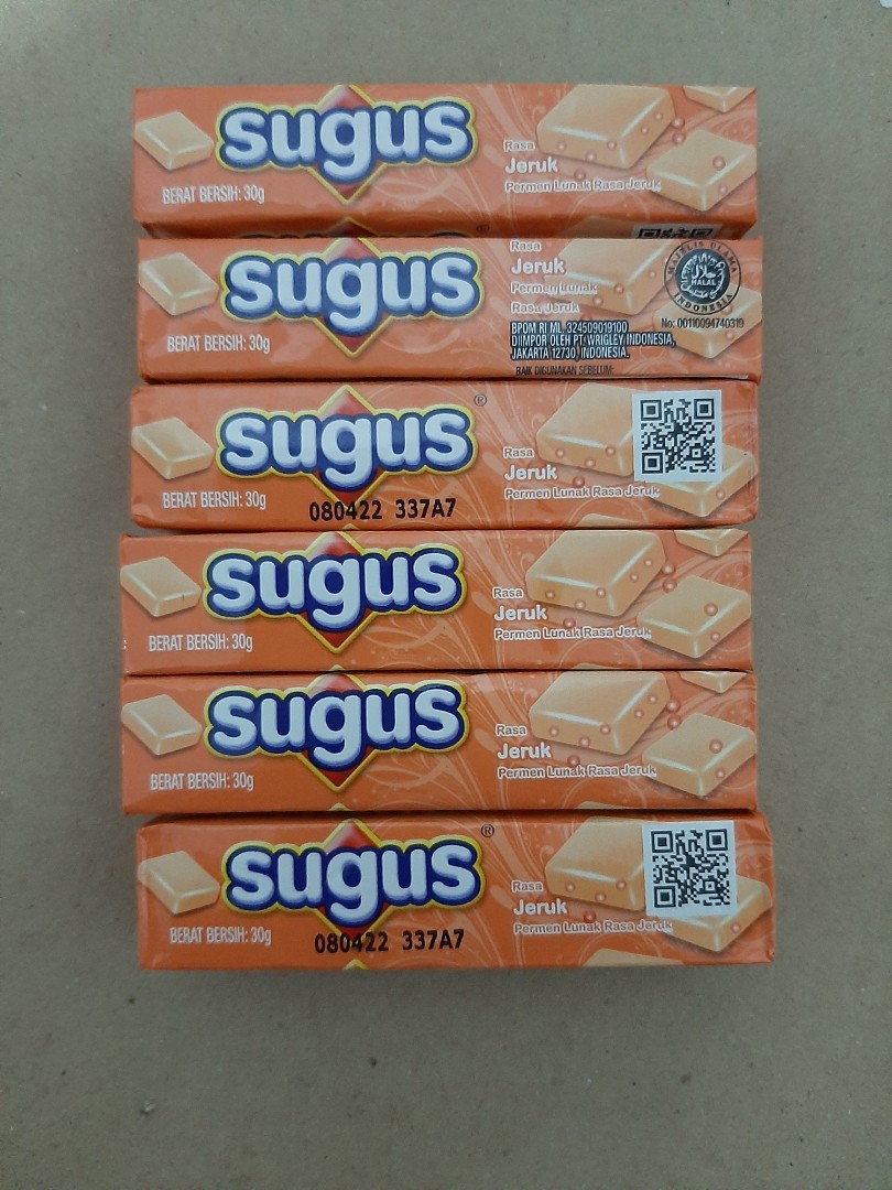 Permen Sugus jadoel set 6, Makanan & Minuman, Snek di Carousell