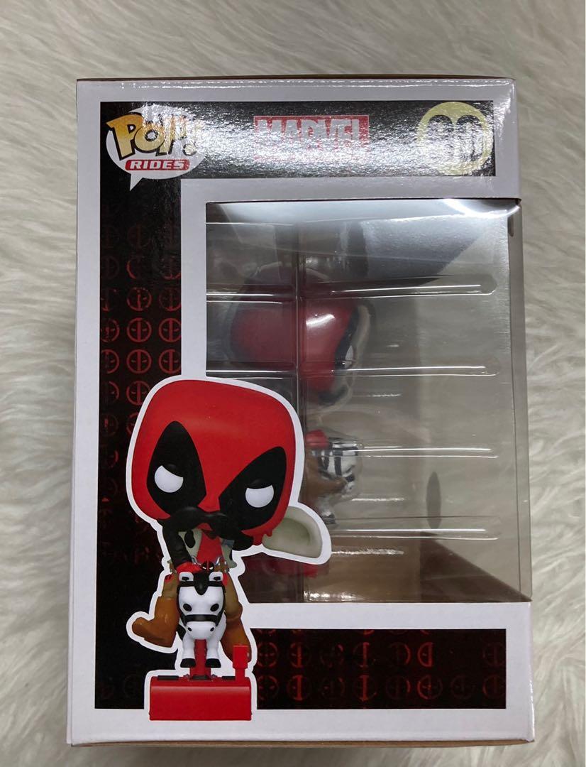 PopCultcha Exclusive Sheriff Deadpool Riding Horsey Deluxe Funko Pop ...
