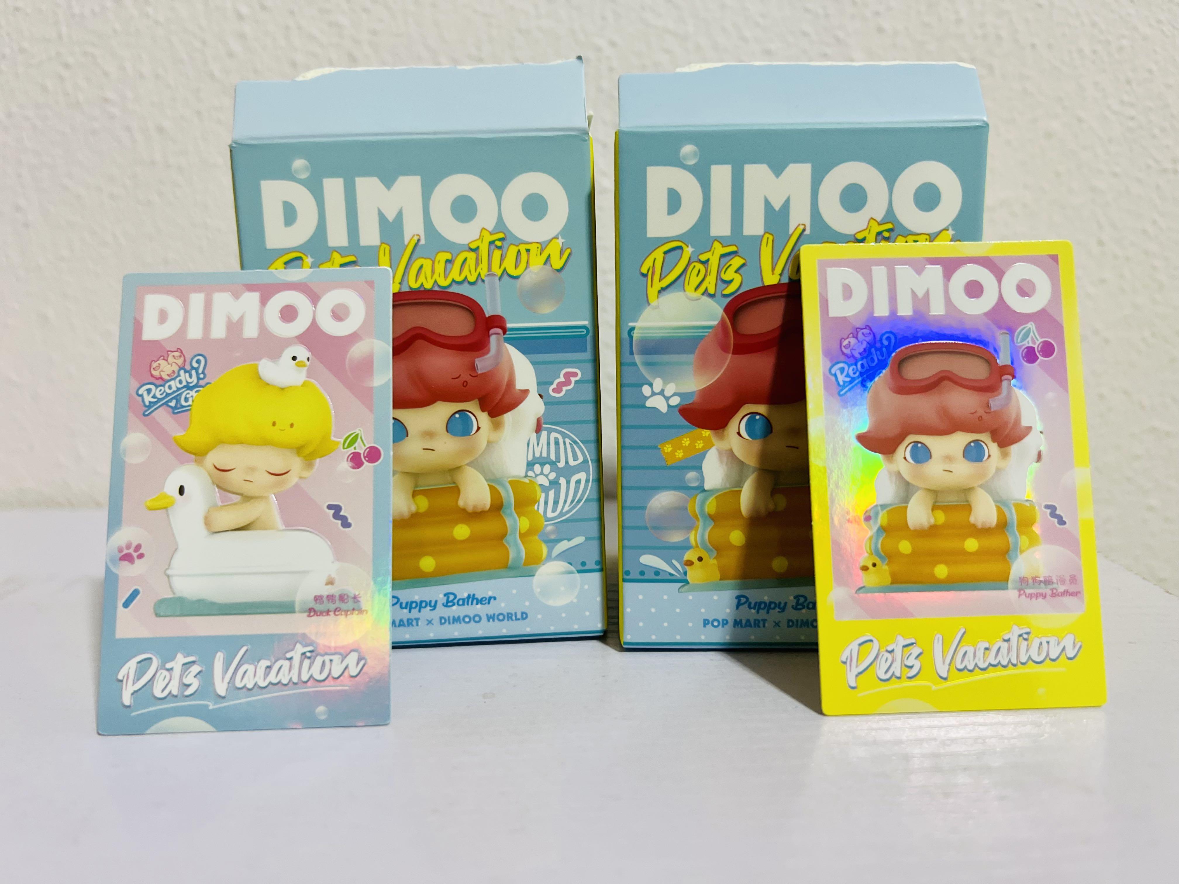 Popmart Dimoo Pets Vacation, Hobbies & Toys, Toys & Games on Carousell