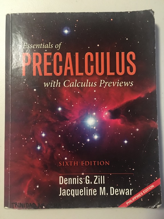 Precalculus, Calculus textbook, Hobbies & Toys, Books & Magazines ...