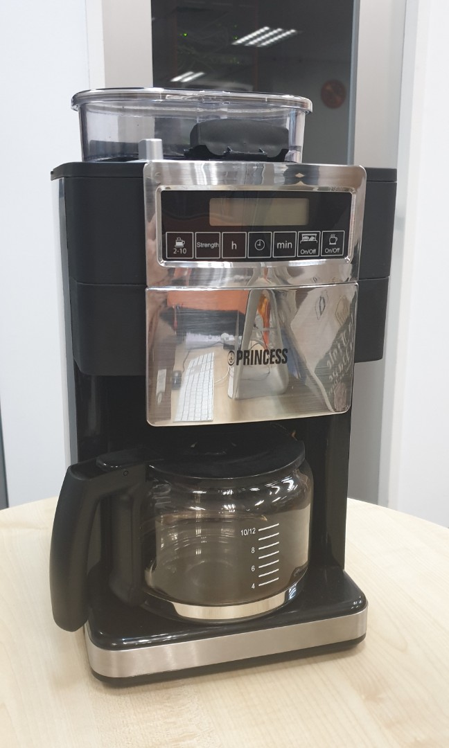 Princess 249402 Coffee Maker and Grinder DeLuxe, TV & Home Appliances ...
