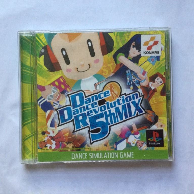 PS PlayStation Game - DDR Dance Dance Revolution 5th MIX, 電子遊戲, 電子遊戲 ...